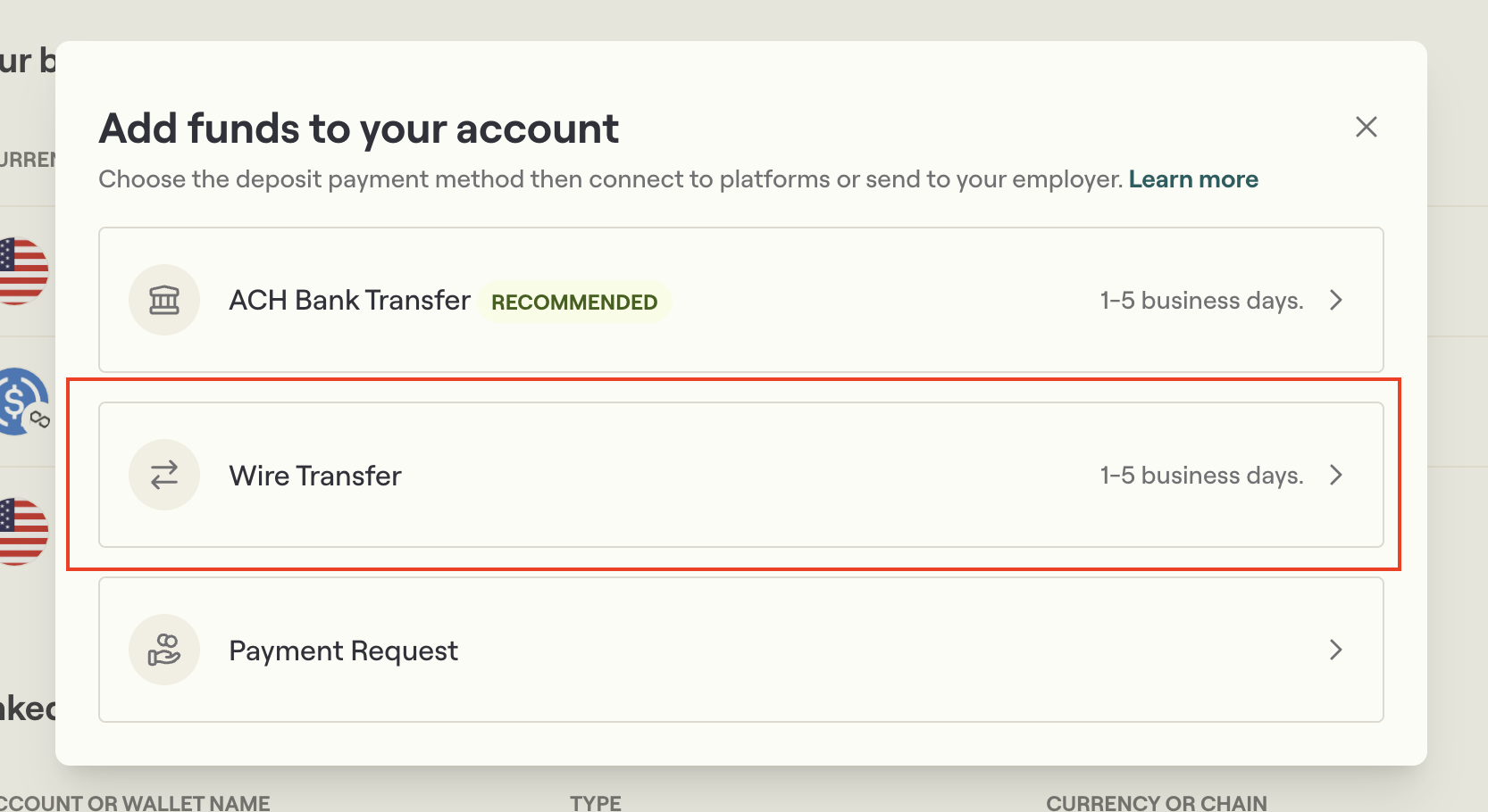How do I receive or deposit money into Parallax? – Parallax Labs